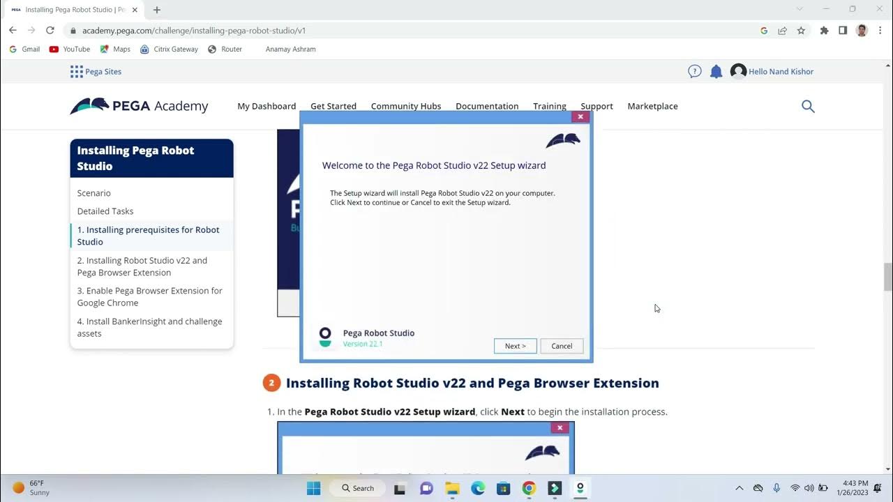 1-Pega Robotics Studio V22 - Installation Guide - YouTube