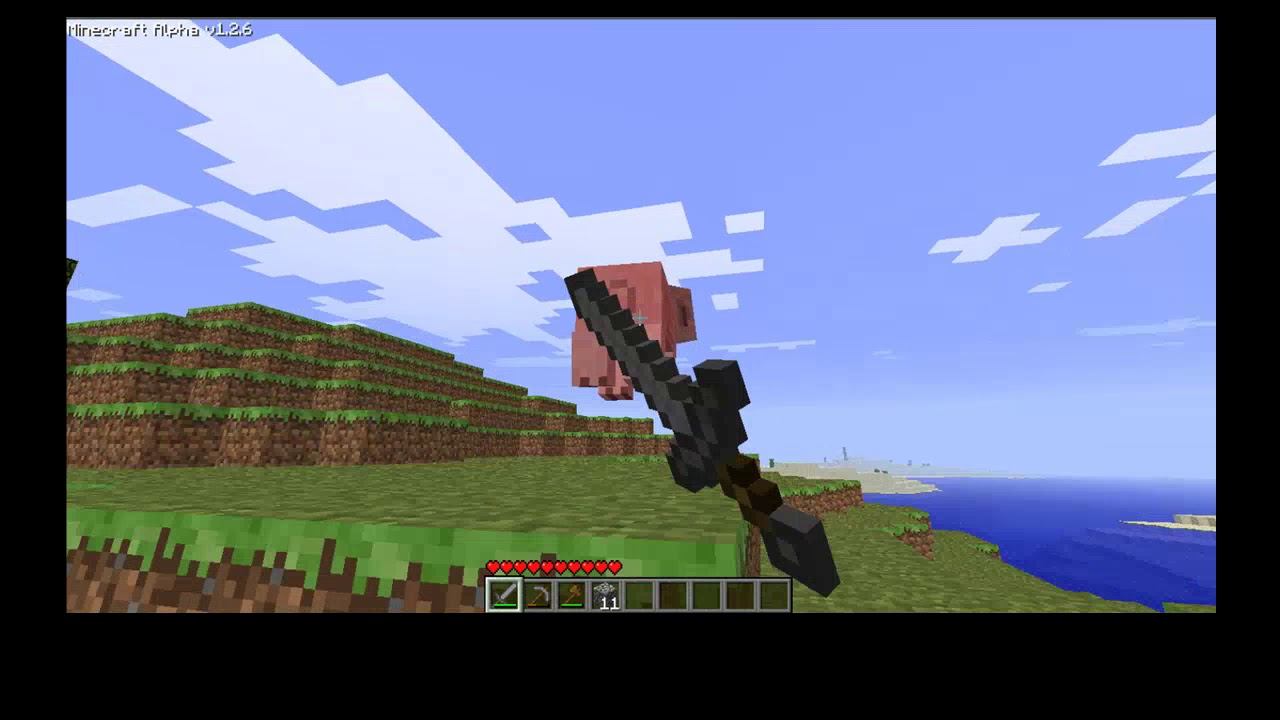 Minecraft Alpha v1.2.6 - YouTube