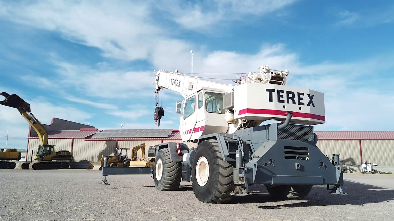 Grua TEREX - YouTube
