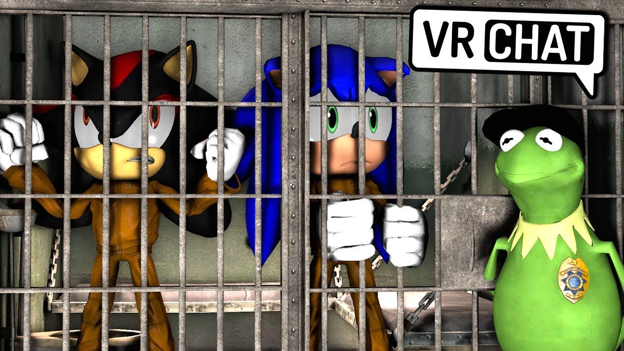 Sonic And Shadow Go To Jail Vr Chat Youtube