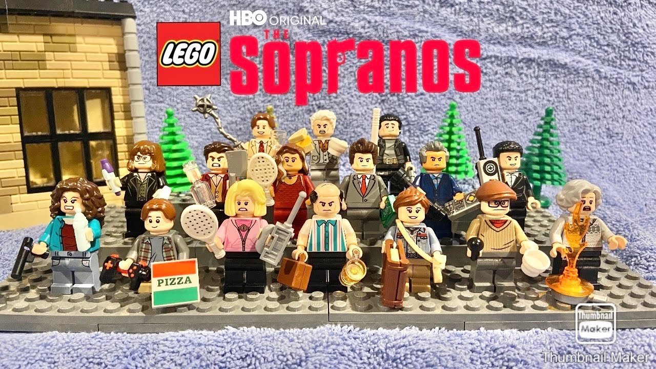 Lego The Sopranos CMF Showcase! - YouTube