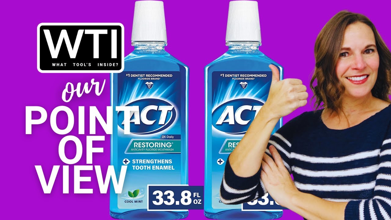 Our Point of View on ACT Restoring Fluoride Mouthwash From Amazon - YouTube
