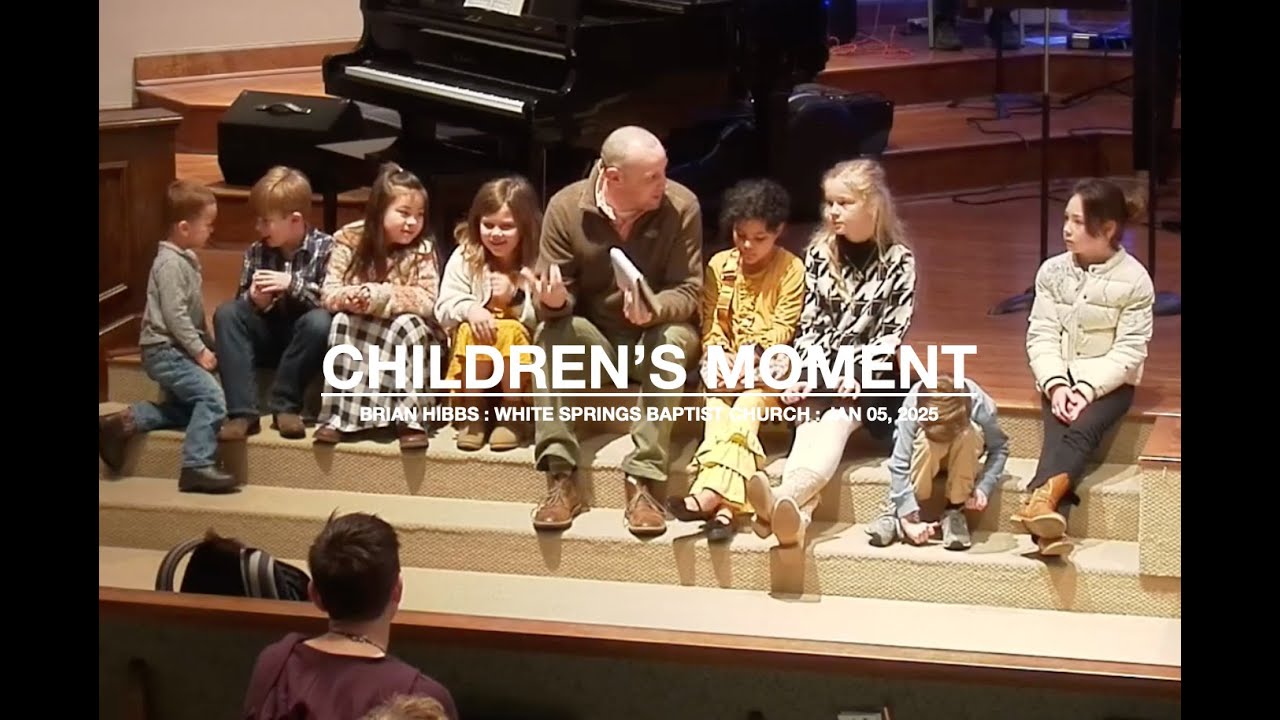 Brian Hibbs // Children's Moment // 01.05.2025 - YouTube