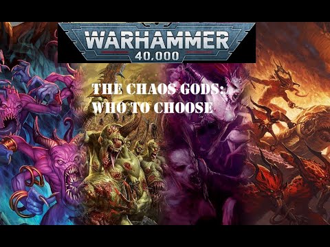 The Eternal Conflict of the Chaos Gods | Warhammer 40k Lore - YouTube