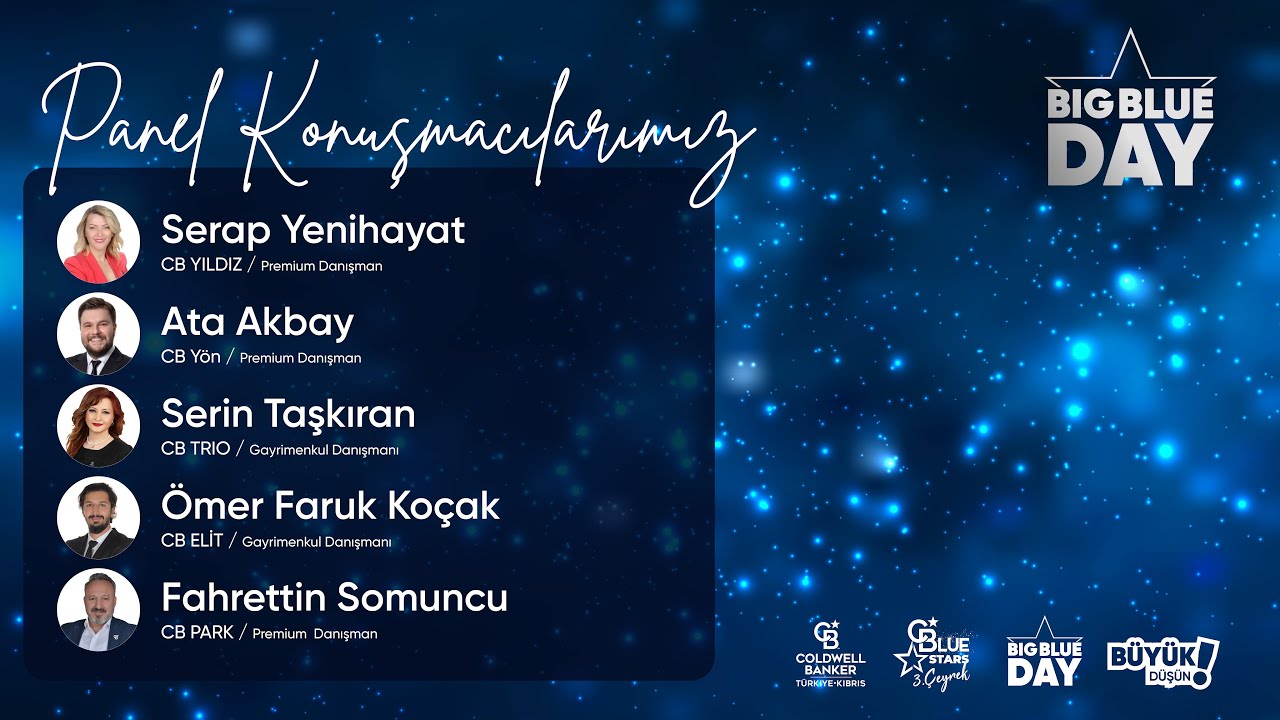 Tecrübe Paneli - Big Blue Day | Coldwell Banker® - YouTube