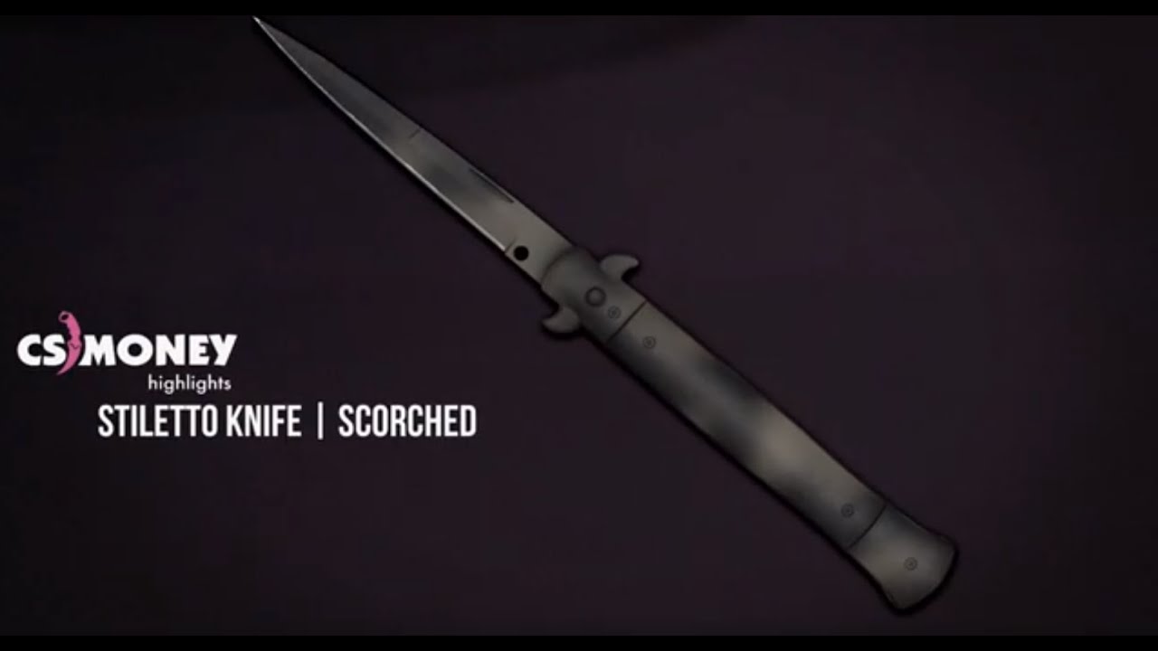 CS:GO | Stiletto Knife - Scorched - YouTube