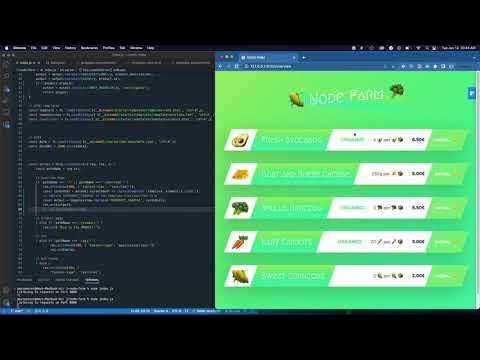 My first Node.js server! - YouTube