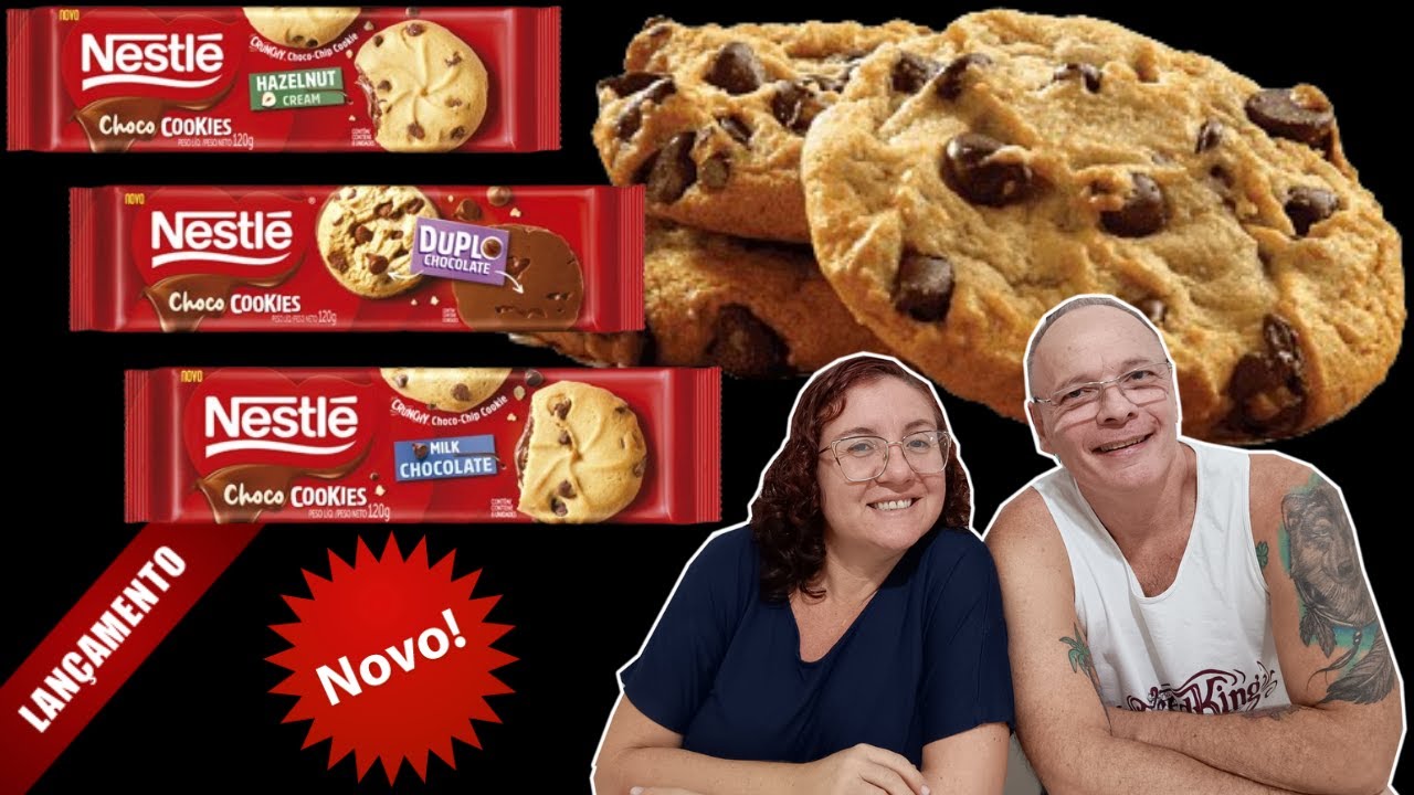 PROVANDO NOVIDADES DO MERCADO / CHOCO COOKIES NESTLÉ - YouTube