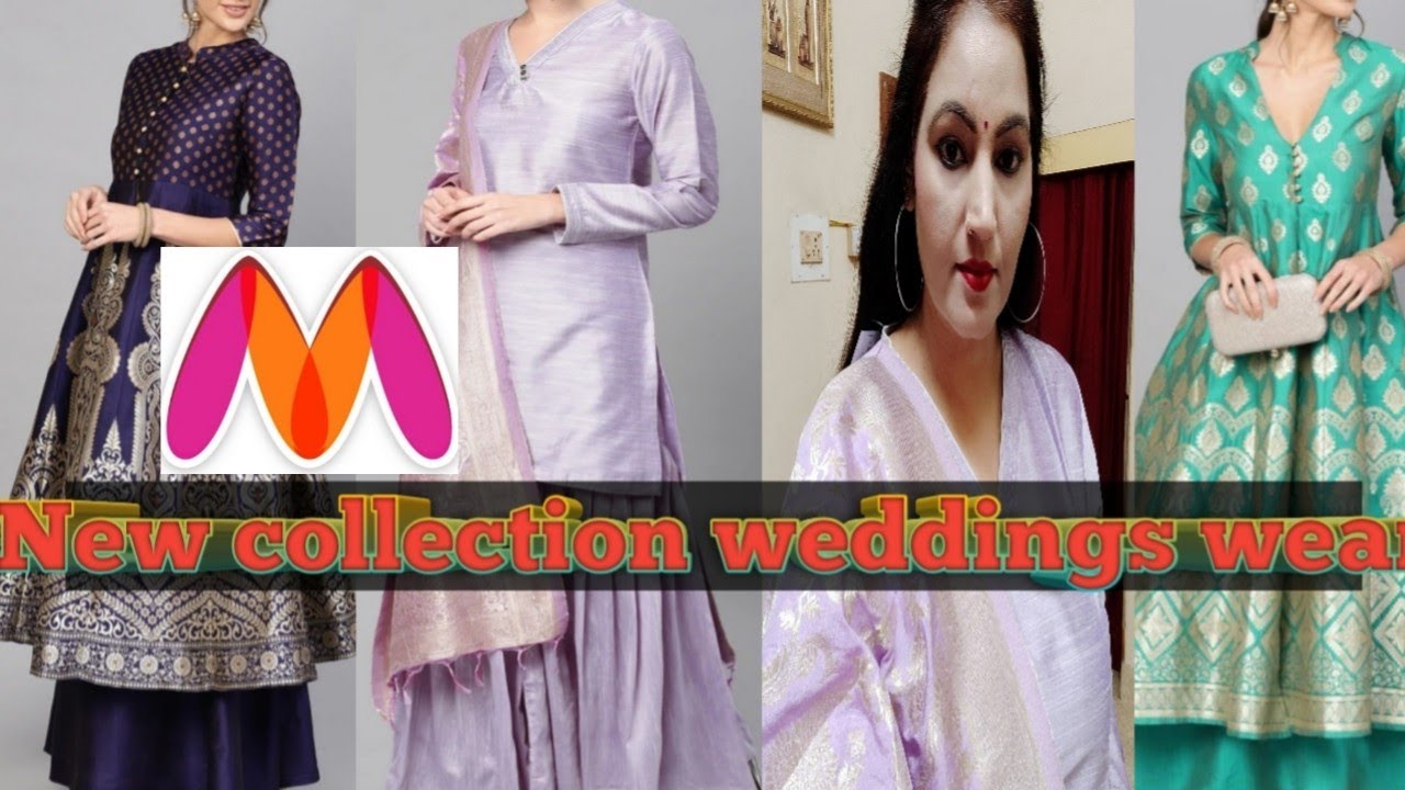Latest designs weddings wear ️ dressed ️ Beautiful dresses Myntra haul ...