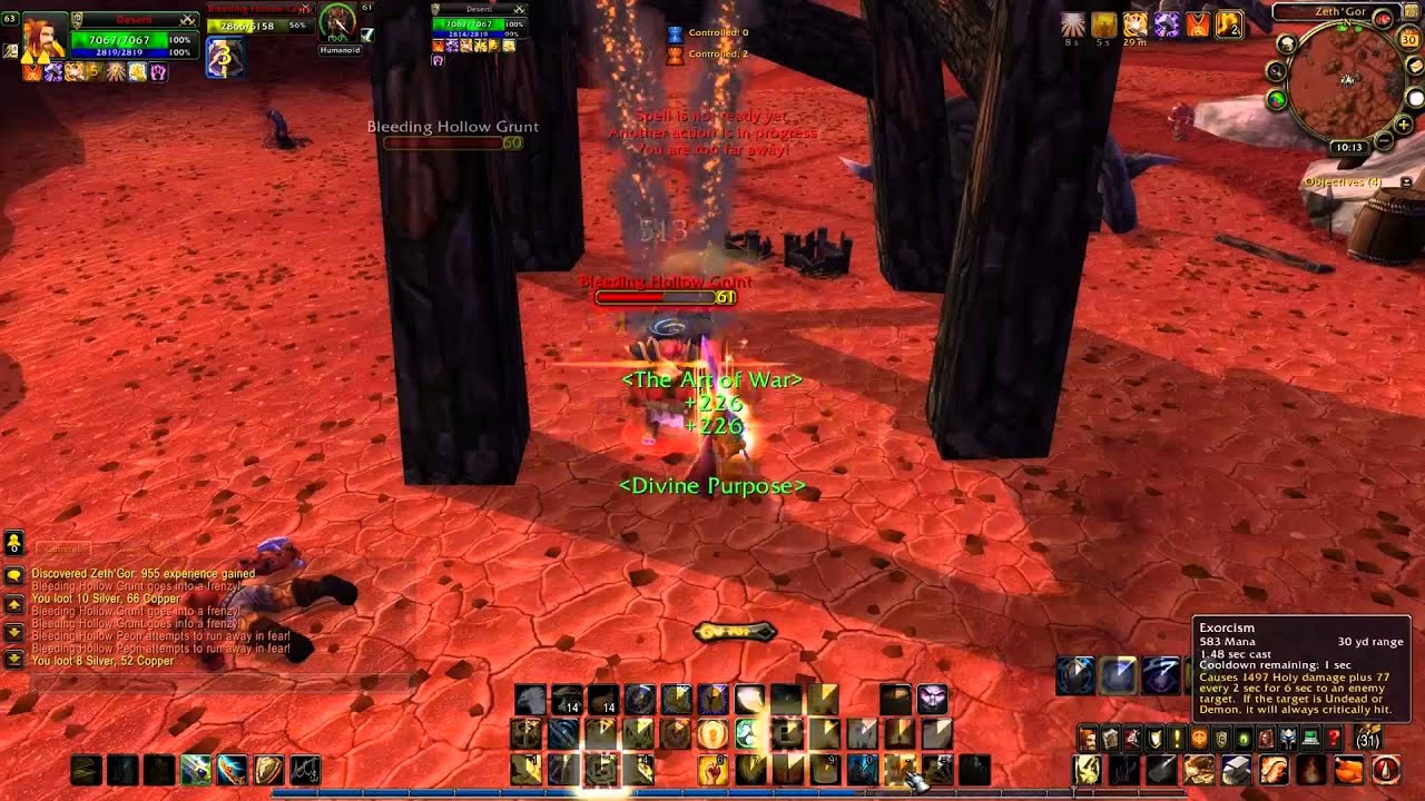 WoW Outland - Zeth´gor Must Burn ! - YouTube