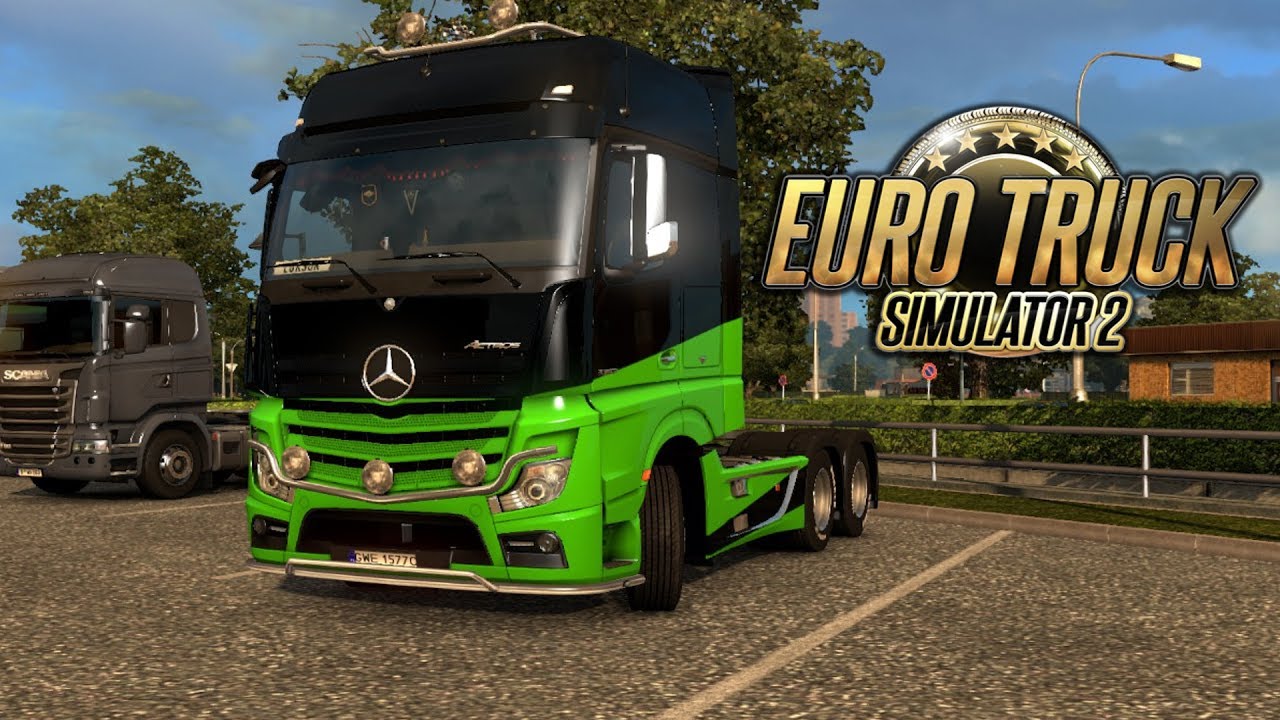 Euro Truck Simulator 2 Multiplayer - Trasa Warszawa ️ Calais - YouTube