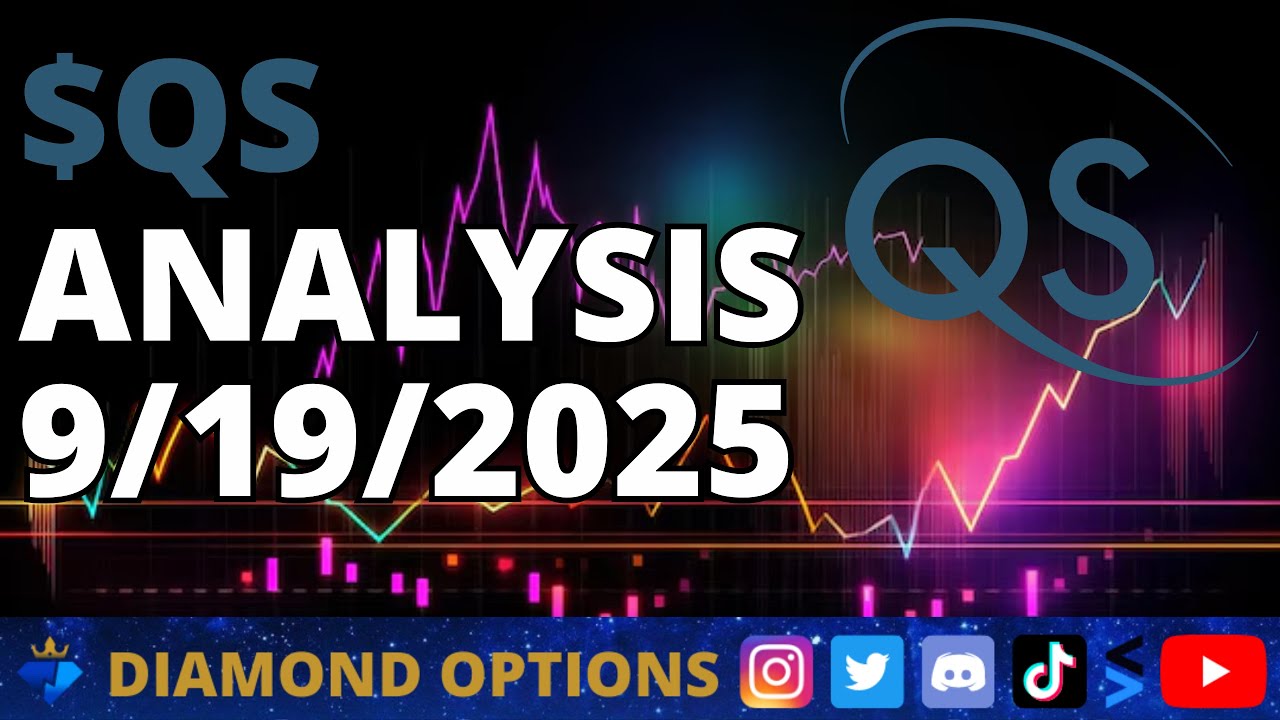 Quantumscape $QS Chart Analysis September 19th, 2025 - YouTube