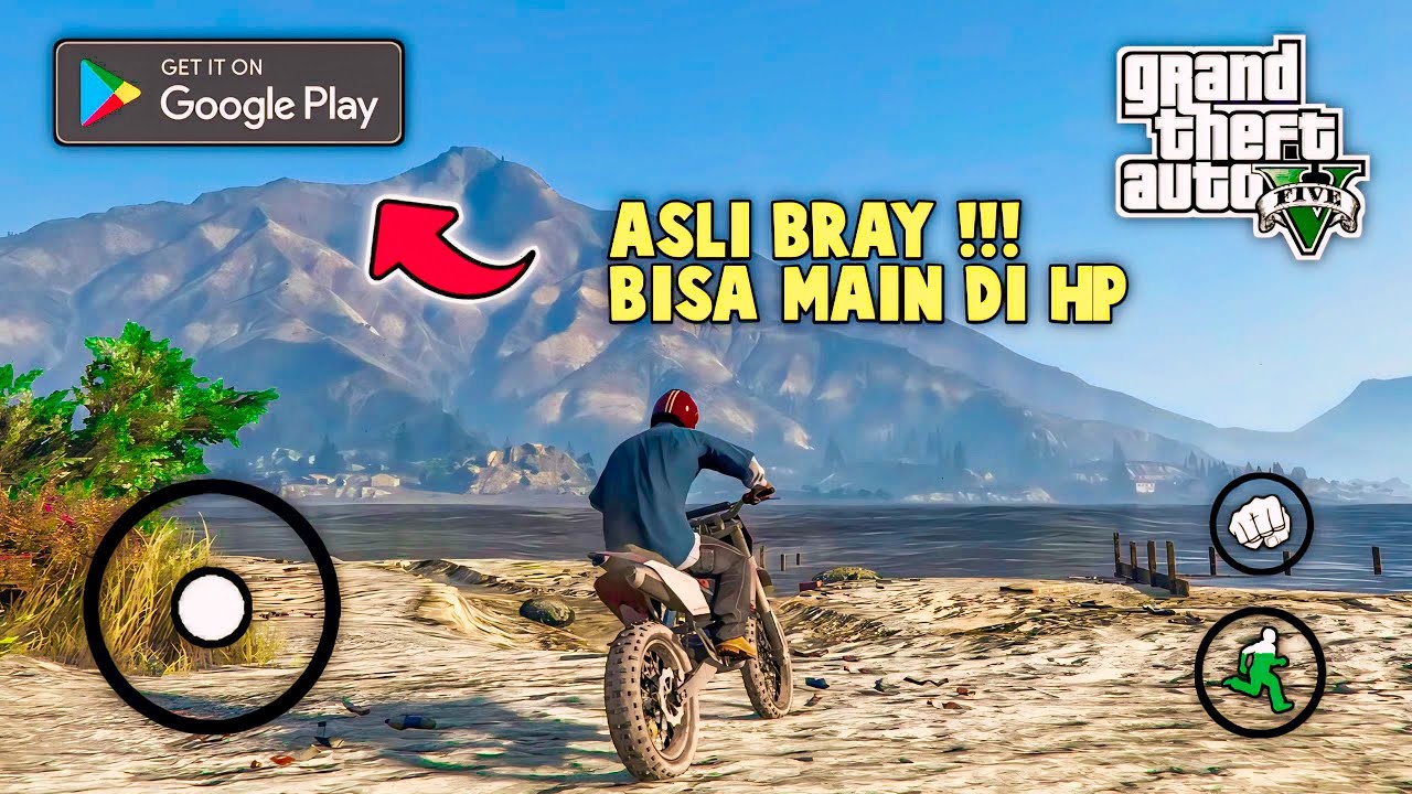 Cara Main Game Gta 5 Di Hp Android Asli Terbaru 2024 !!! - YouTube