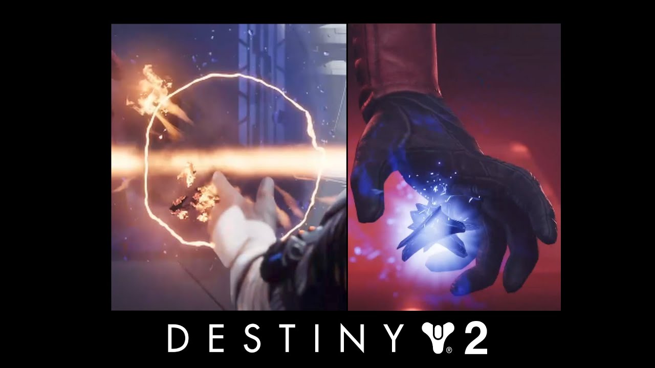 Destiny 2: Renegades VFX Aunor & Bael projectiles - YouTube