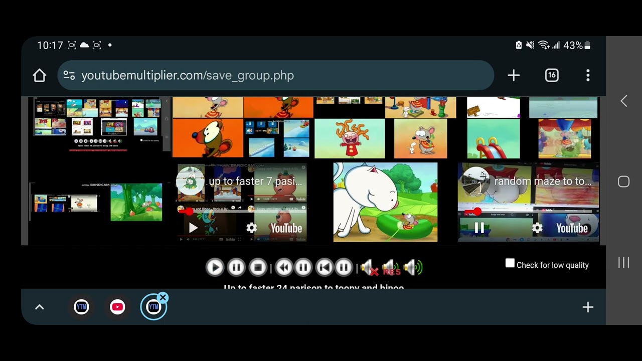 up to faster 24 parison to toopy - YouTube