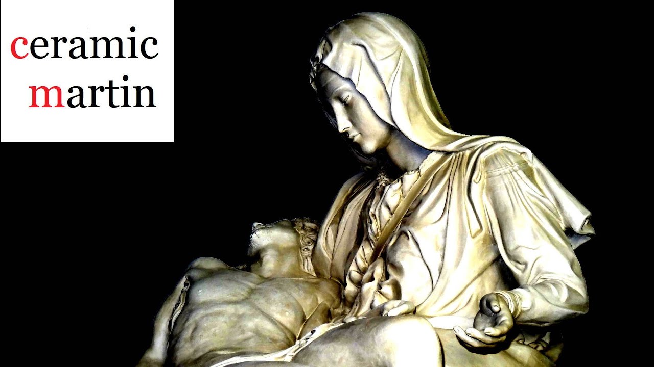 Vatican Pieta ceramic sculpture - making of - - YouTube