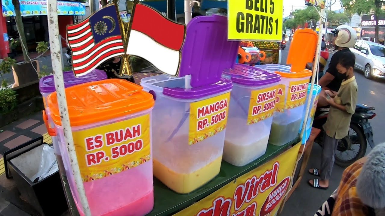 KETAGIHAN AIR INI!!MALAYSIA AIR BALANG DI INDONESIA ES BUAH/AMANAH DRI ...