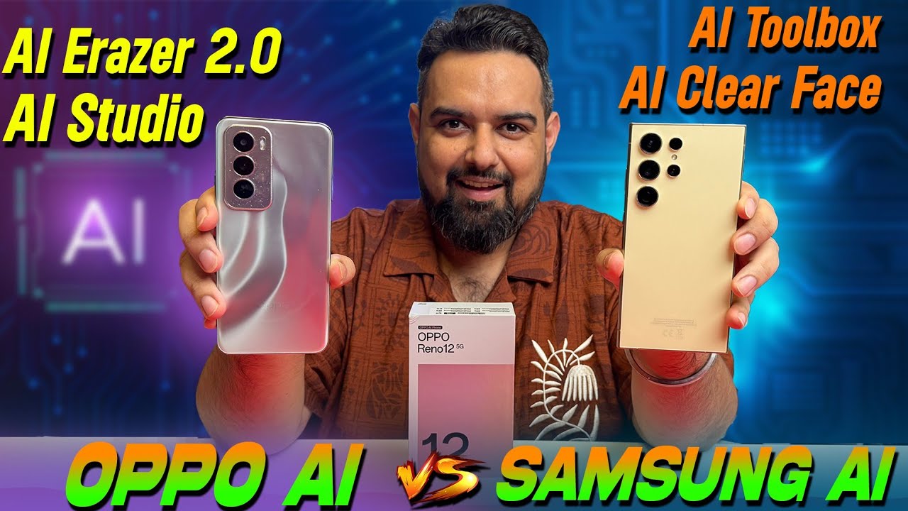 Oppo AI vs Samsung AI Comparison|| AI Erazer || AI Studio || AI Toolbox ...
