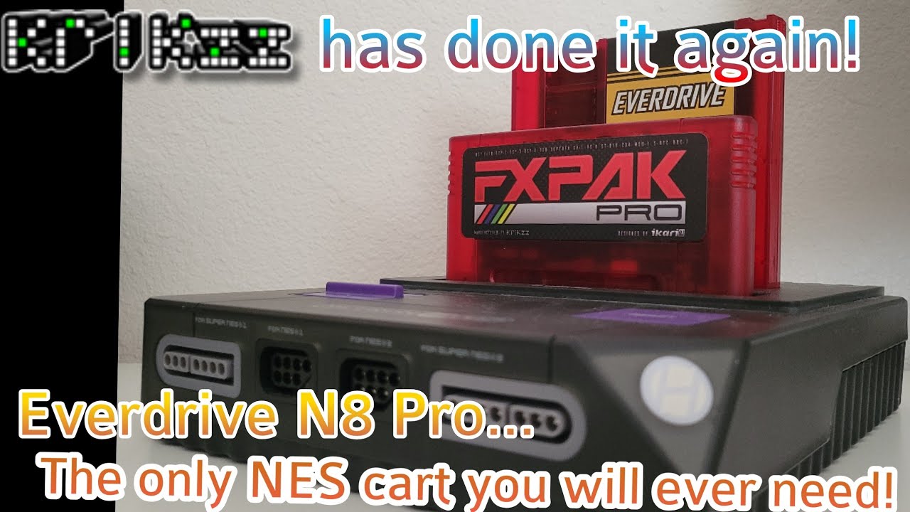 Everdrive N8 Pro NES Flash Cart Review - YouTube