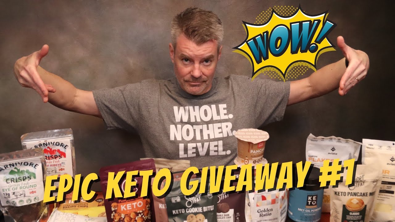 Keto Pantry Giveaway #1 - Watch to Win This Epic Keto Haul Worth Almost ...