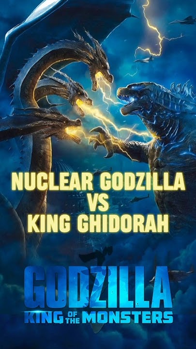 King Ghidorah vs Nuclear Godzilla #godzilla #shorts #cine #kaijus - YouTube