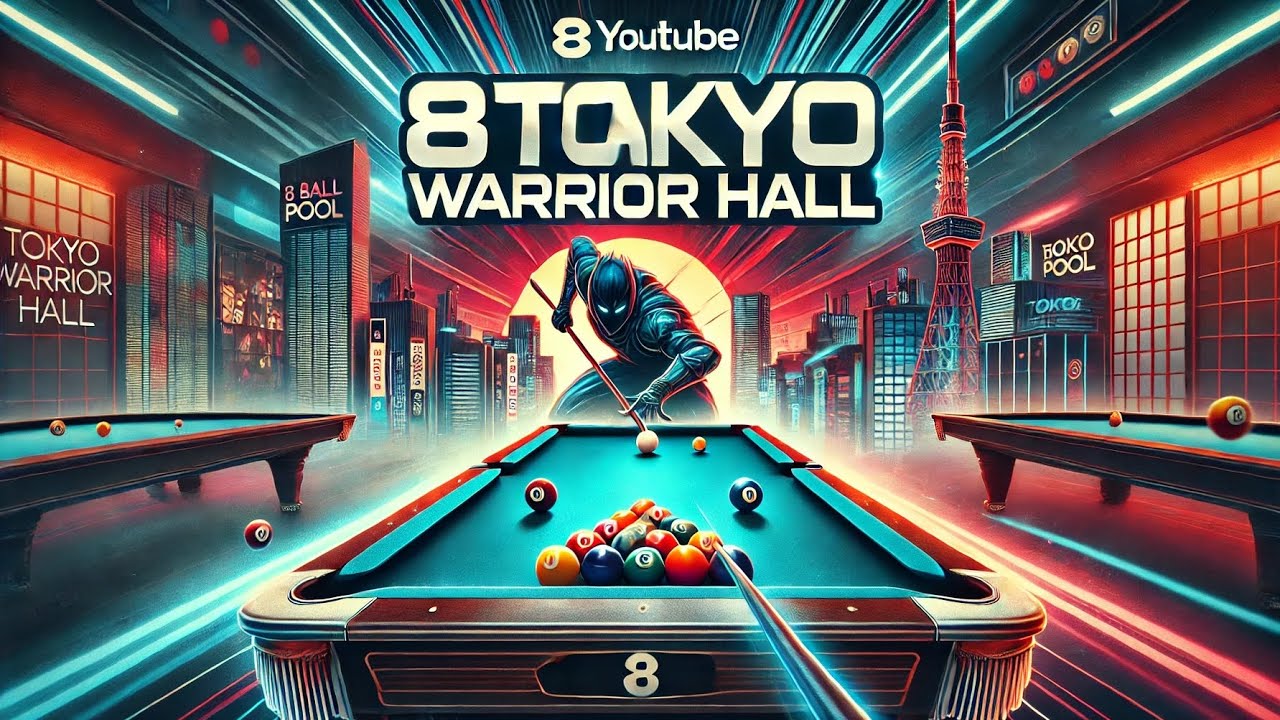 8 Ball Pool Tokyo Warrior Hall ⚔️ Pro Gameplay & Intense Match! - YouTube