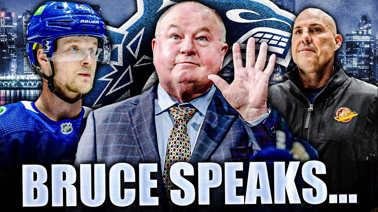 BRUCE BOUDREAU SPEAKS OUT ON THE VANCOUVER CANUCKS… (Elias Pettersson ...