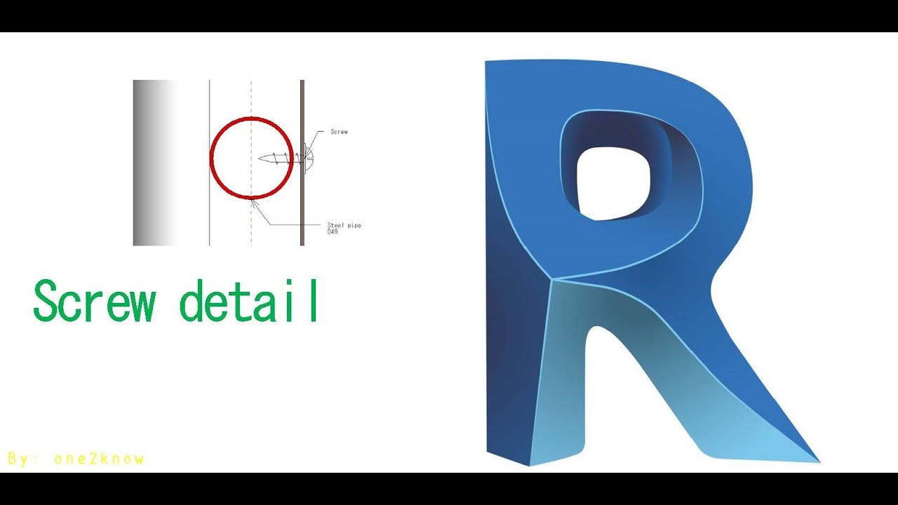 Revit apply screw - YouTube