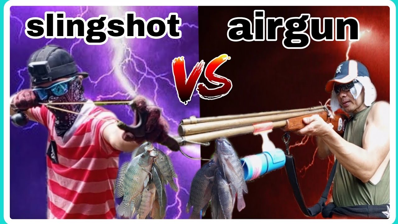 | SLINGSHOT TIKSAY VS AIRGUN TIKSAY | TIKSAY BATTLE | #SLINGSHOT # ...