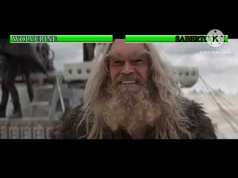 Wolverine vs Sabertooth (The Void Fight)…with healthbars 