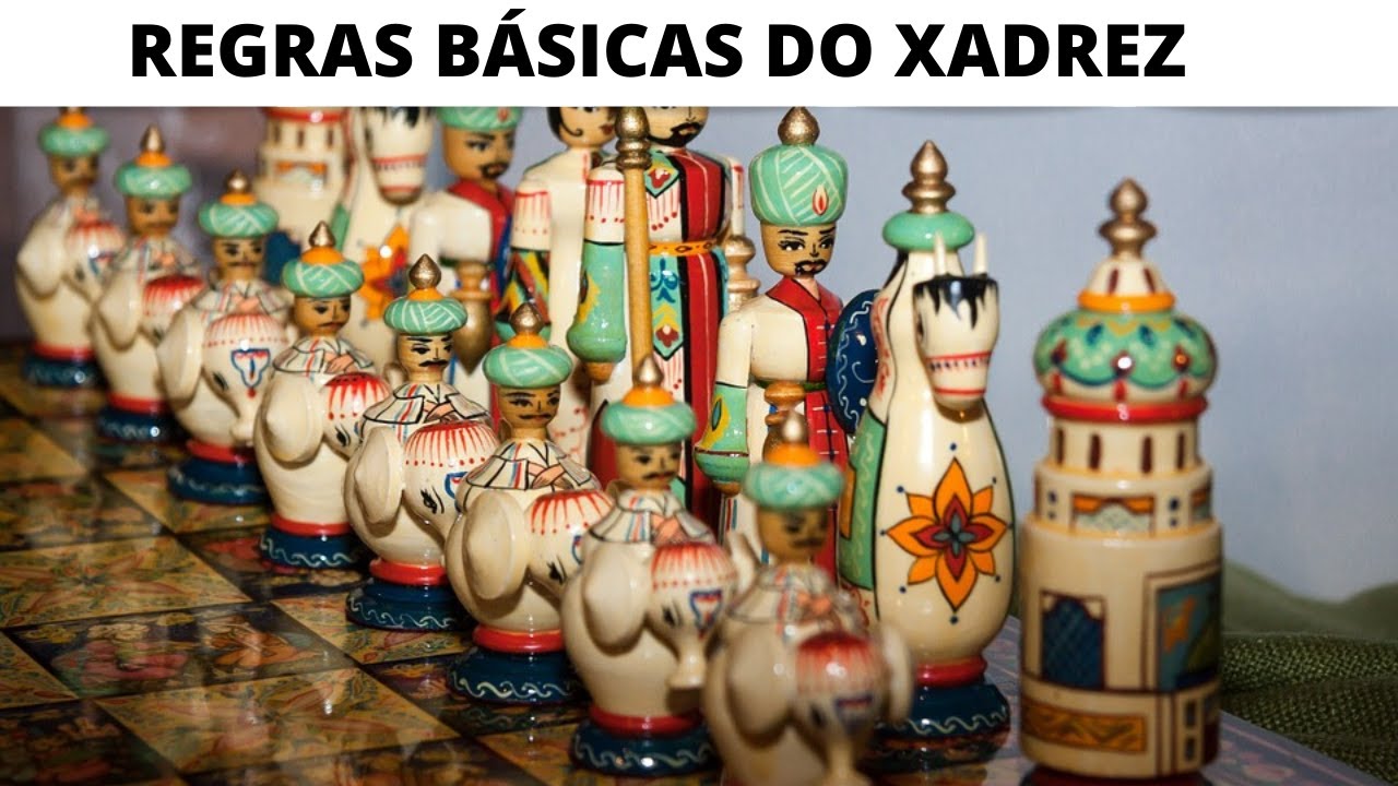 XADREZ - REGRAS BÁSICAS, XEQUE MATE, ROQUE E MOVIMENTOS ESPECIAIS - YouTube