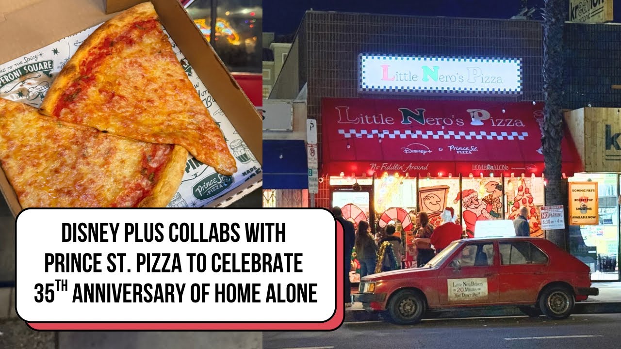 Disney+ Collabs with Prince St. Pizza to celebrate 35th Anniversary of ...