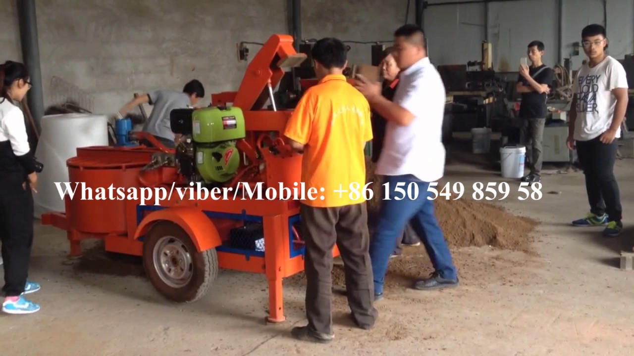 Hydraform interlocking brick and block making machines, 2 - YouTube