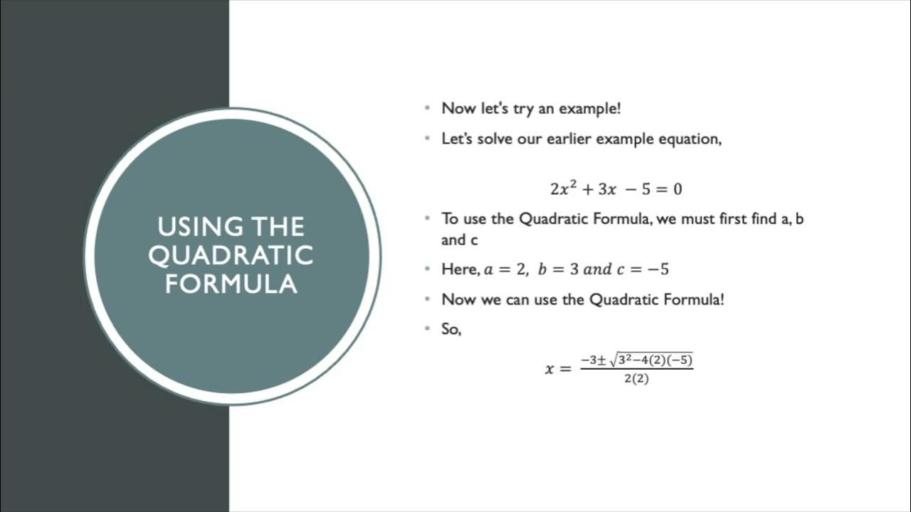 Mastering Quadratics: Solving Quadratic Equations Like a Pro | GCSE ...