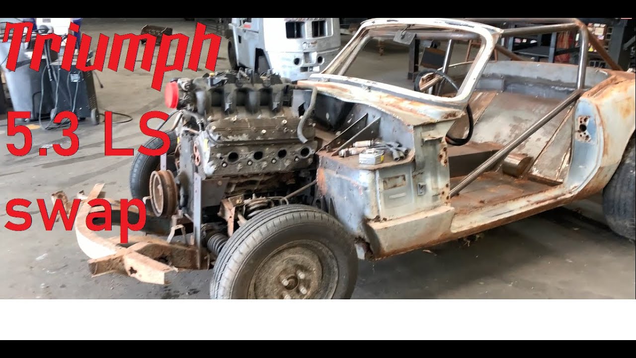 Triumph 5.3L LS swap - YouTube