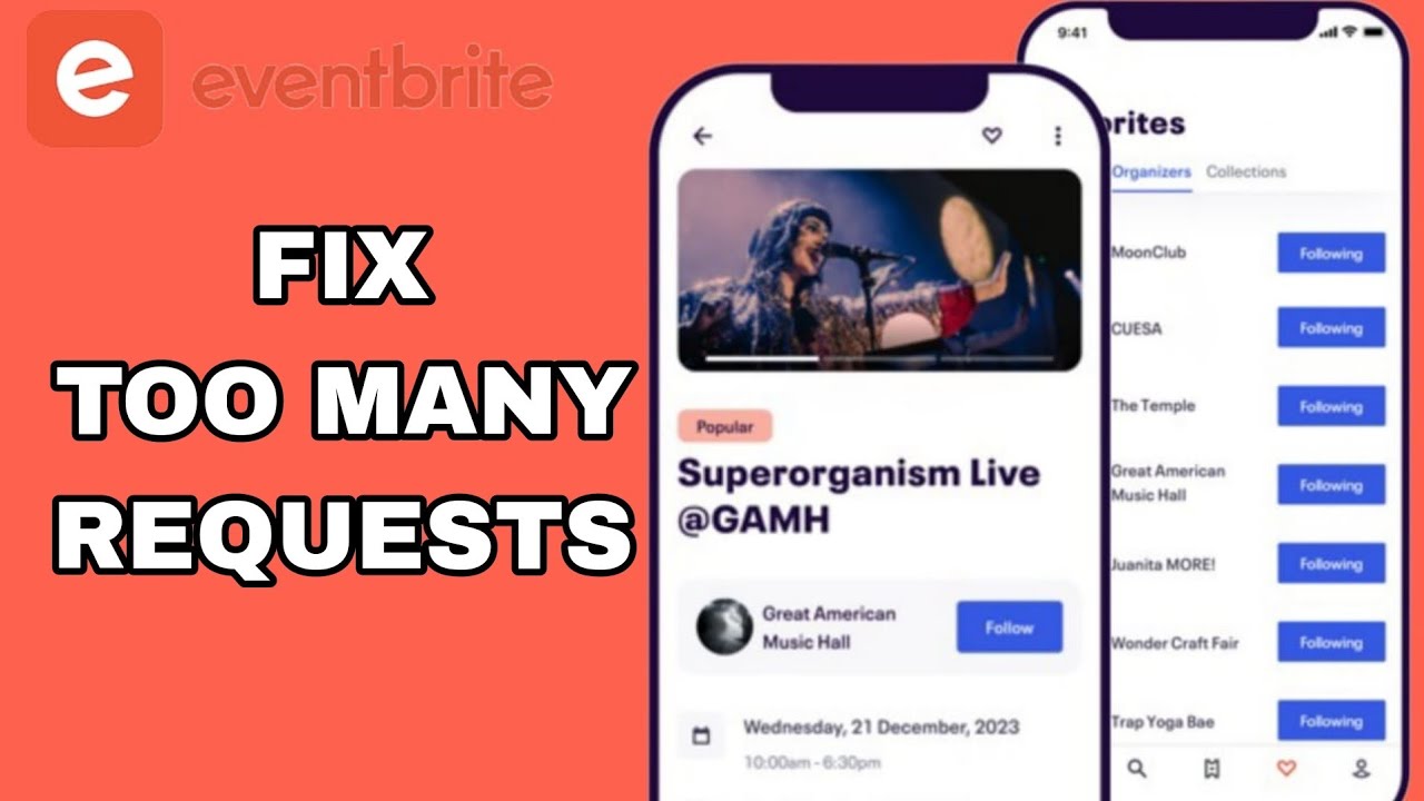How To Fix And Solve Too Many Requests On Eventbrite App | Easy Fix ...