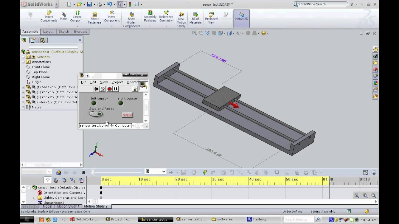Using Sensors For feedback In LabVIEW NI Softmotion.avi - YouTube
