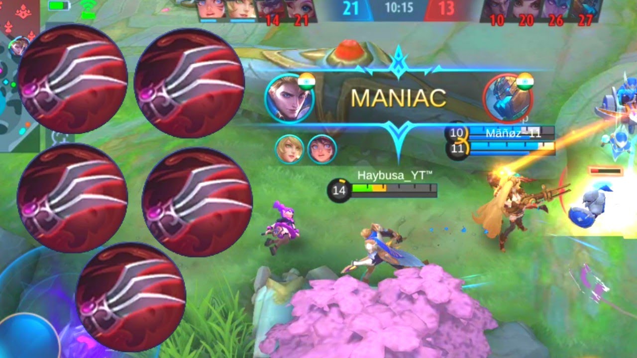 ALUCARD TROLLING BUILD 5X HAAS'S CLAWS CLASSIC MODE | MLBB - YouTube