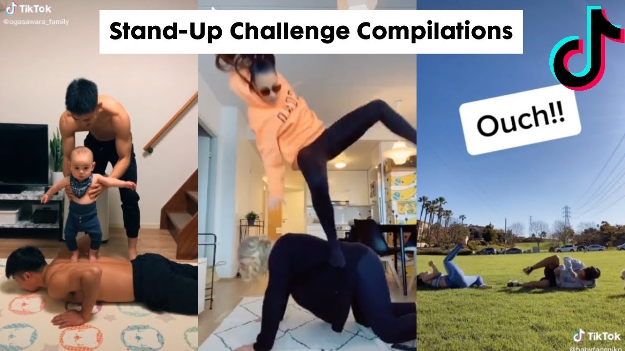 TikTok Stand Up Challenge Compilations GOOD and FAILS 2020 ️ - YouTube