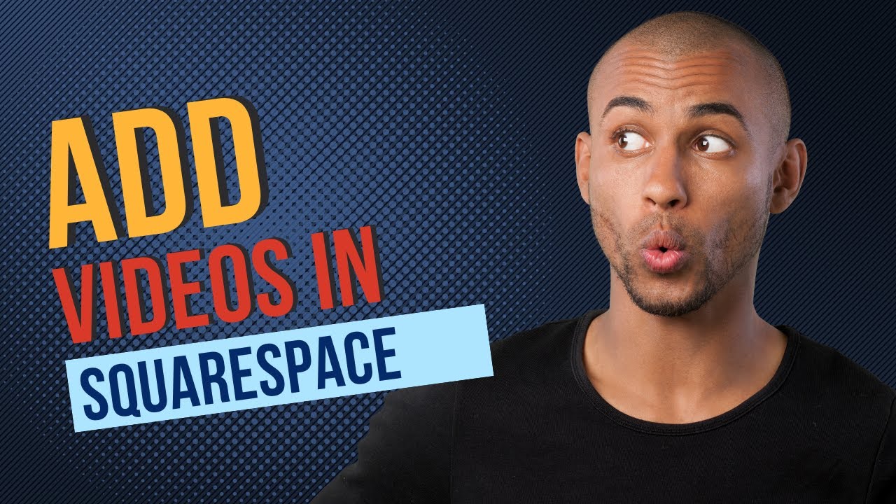 How to Add Videos in SquareSpace - YouTube