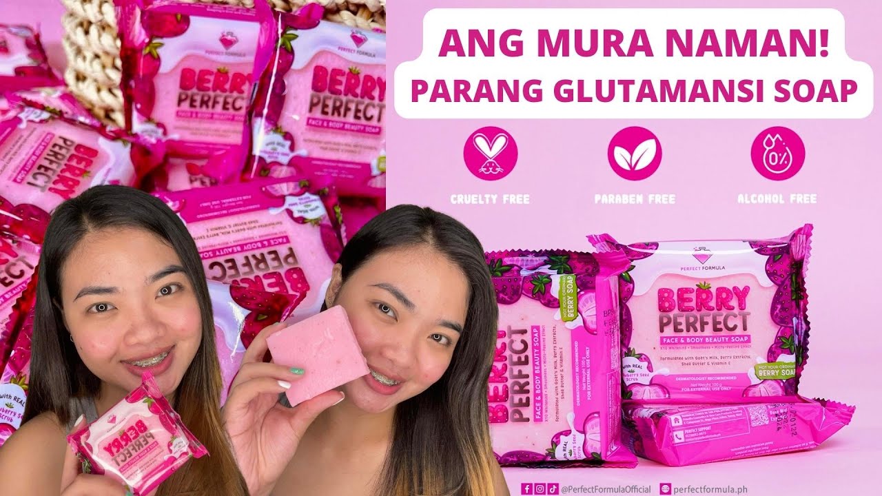 PERFECT FORMULA - BERRY PERFECT FACE AND BODY BEAUTY SOAP | FIRST ...