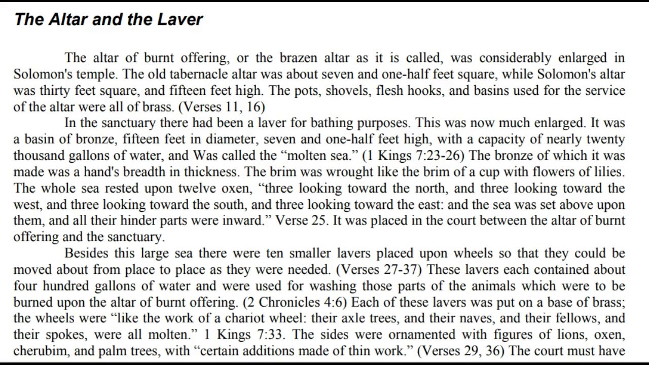 The Sanctuary Service by M. L. Andreasen Part 5 - YouTube