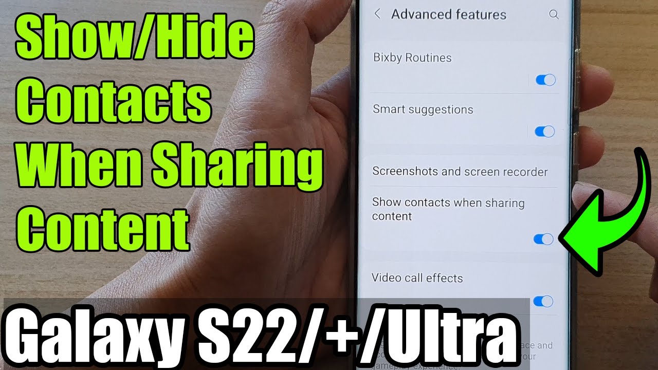 Galaxy S22 S22 Ultra How To Show Hide Contacts When Sharing Content YouTube galaxy-s22-s22-ultra-how-to-show-hide-contacts-when-sharing-content-youtube