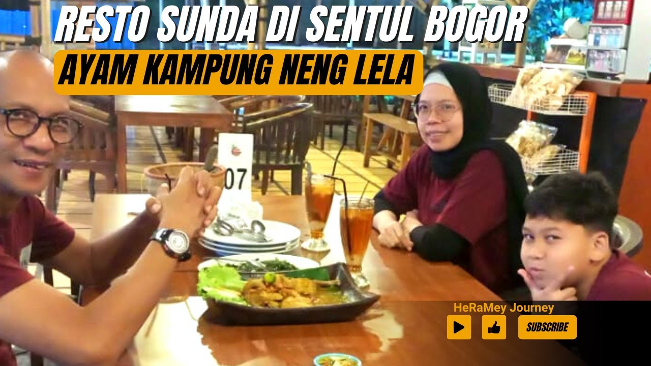Ayam Kampung Neng Lela || Resto Sunda Sentul Bogor - YouTube