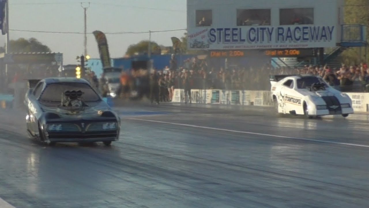 Outlaw Nitro Funny Cars | Steel City Raceway | Whyalla - YouTube