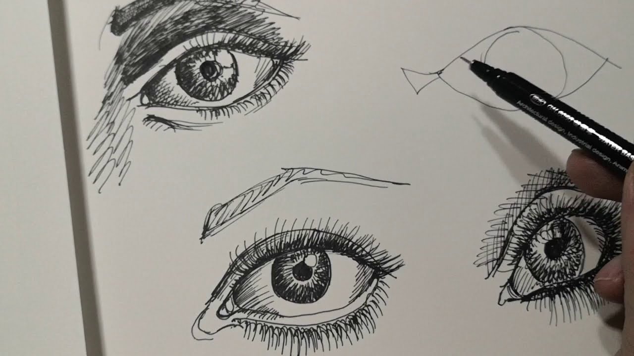 Imparare A Disegnare Gli Occhi Tutorial Youtube