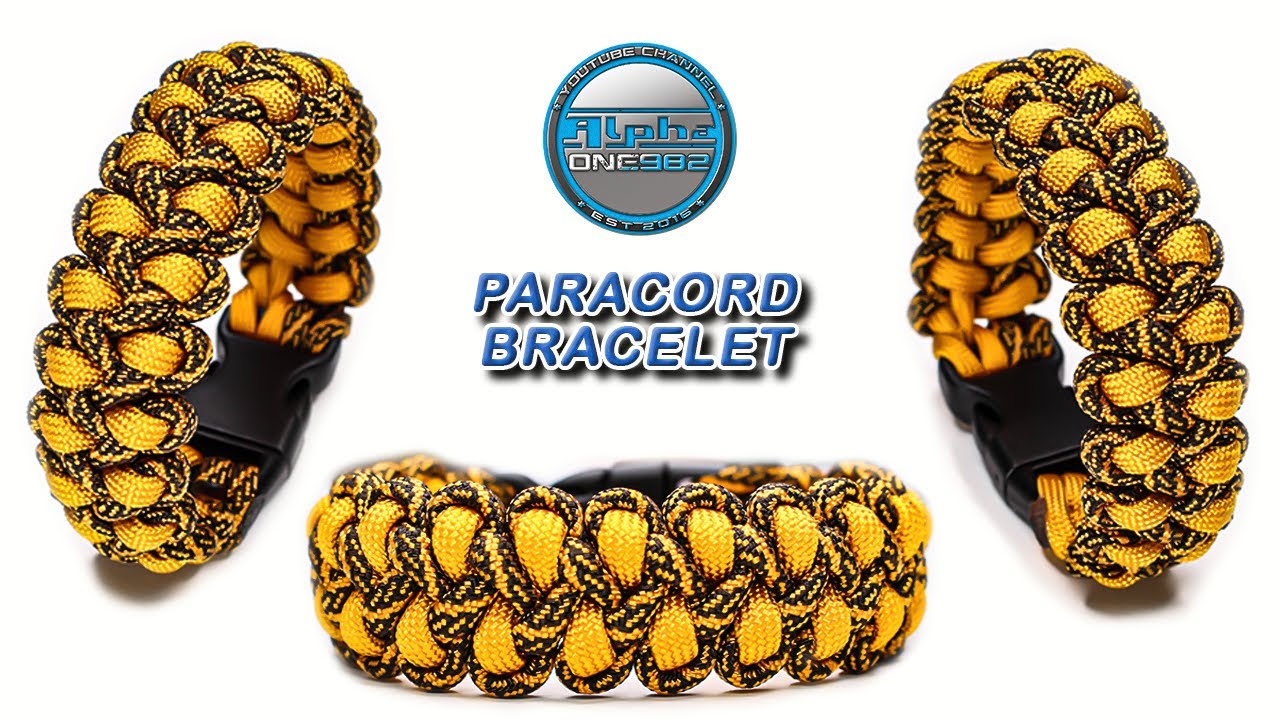 How to Make a Paracord Bracelet Dragon Claw Knot Tutorial - YouTube