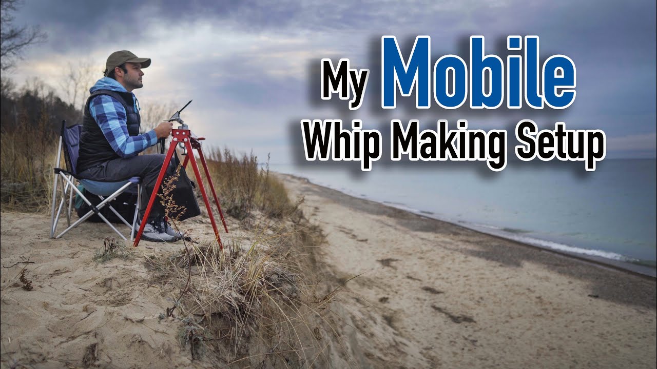 Make A Whip Anywhere! - My Mobile Whip Making Setup - YouTube