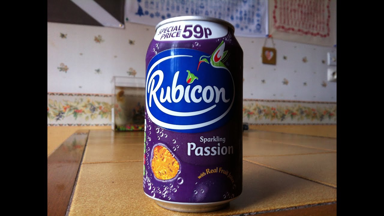 Sparkling Passion Rubicon Soda - Produit anglais. - YouTube