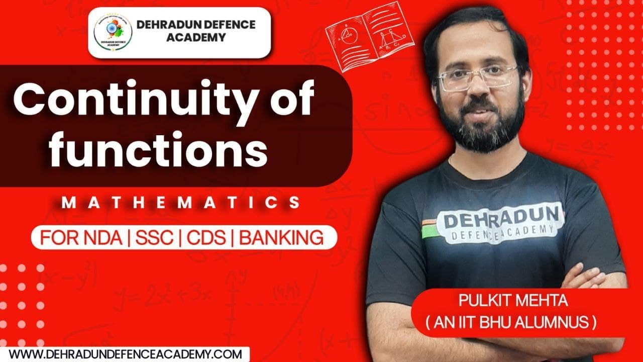 Continuity of Differentiability 2 | Mathematics | by Pulkit Mehta ( IIT ...